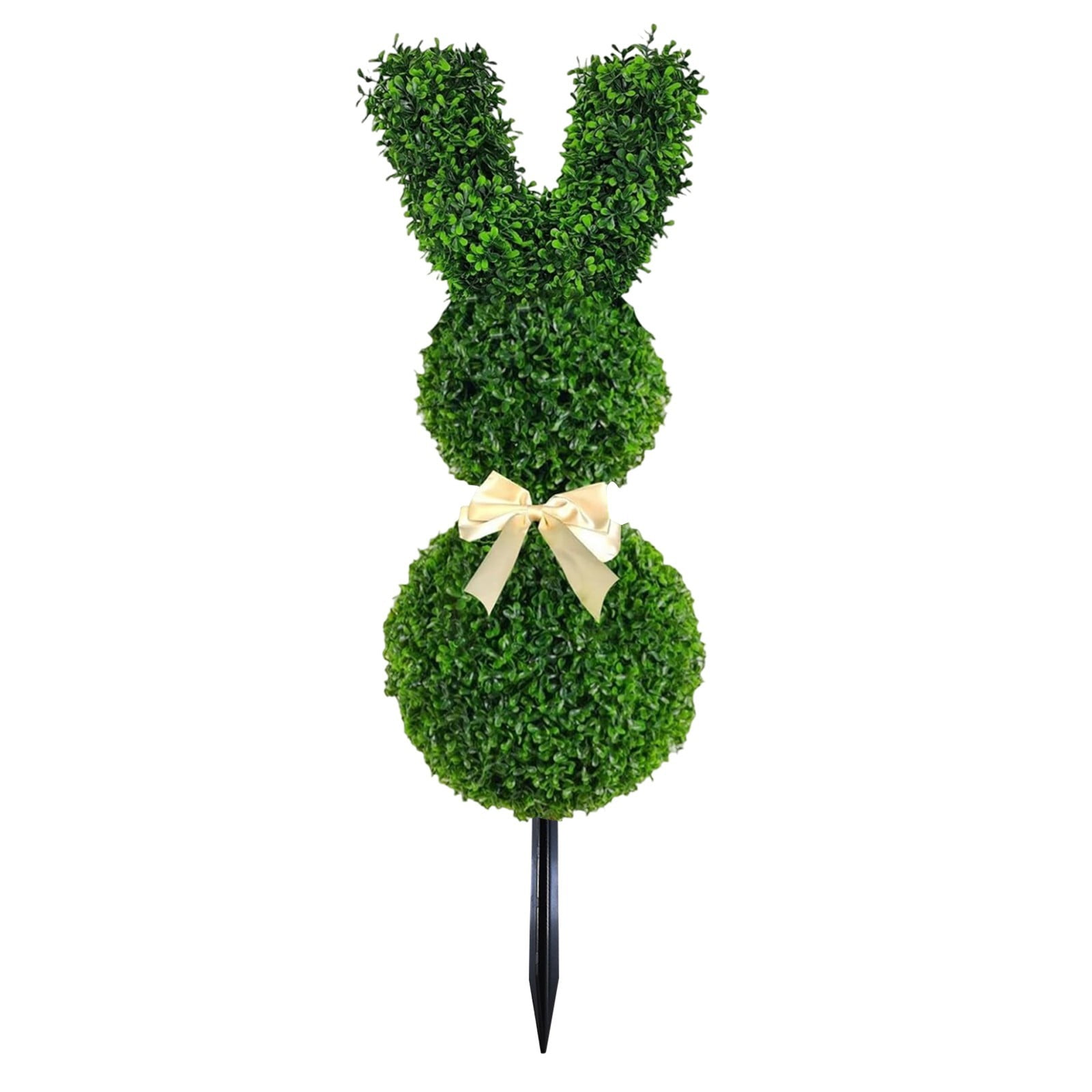 Creative Cute Easter Bunny Topiary Easter Rabbit Boxwood Topiaries ...