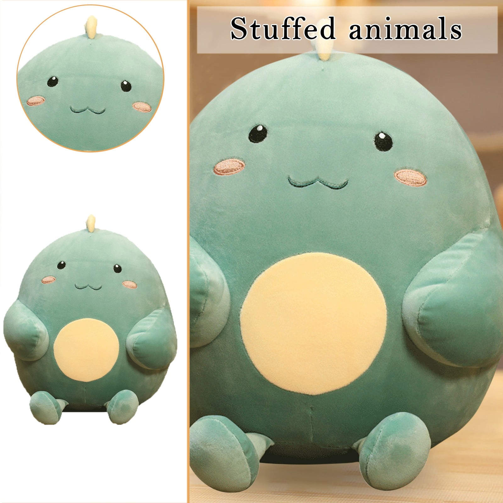 Creative Cute Soft Dinosaur Doll Couple Dinosaur Doll Pillow Plush Toy ...