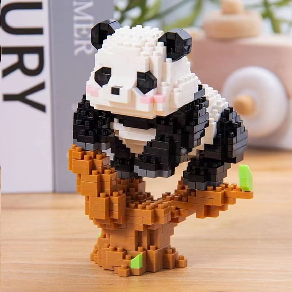 Creative DIY Assemable Animal Cute MINI Chinese Style Animal Panda ...