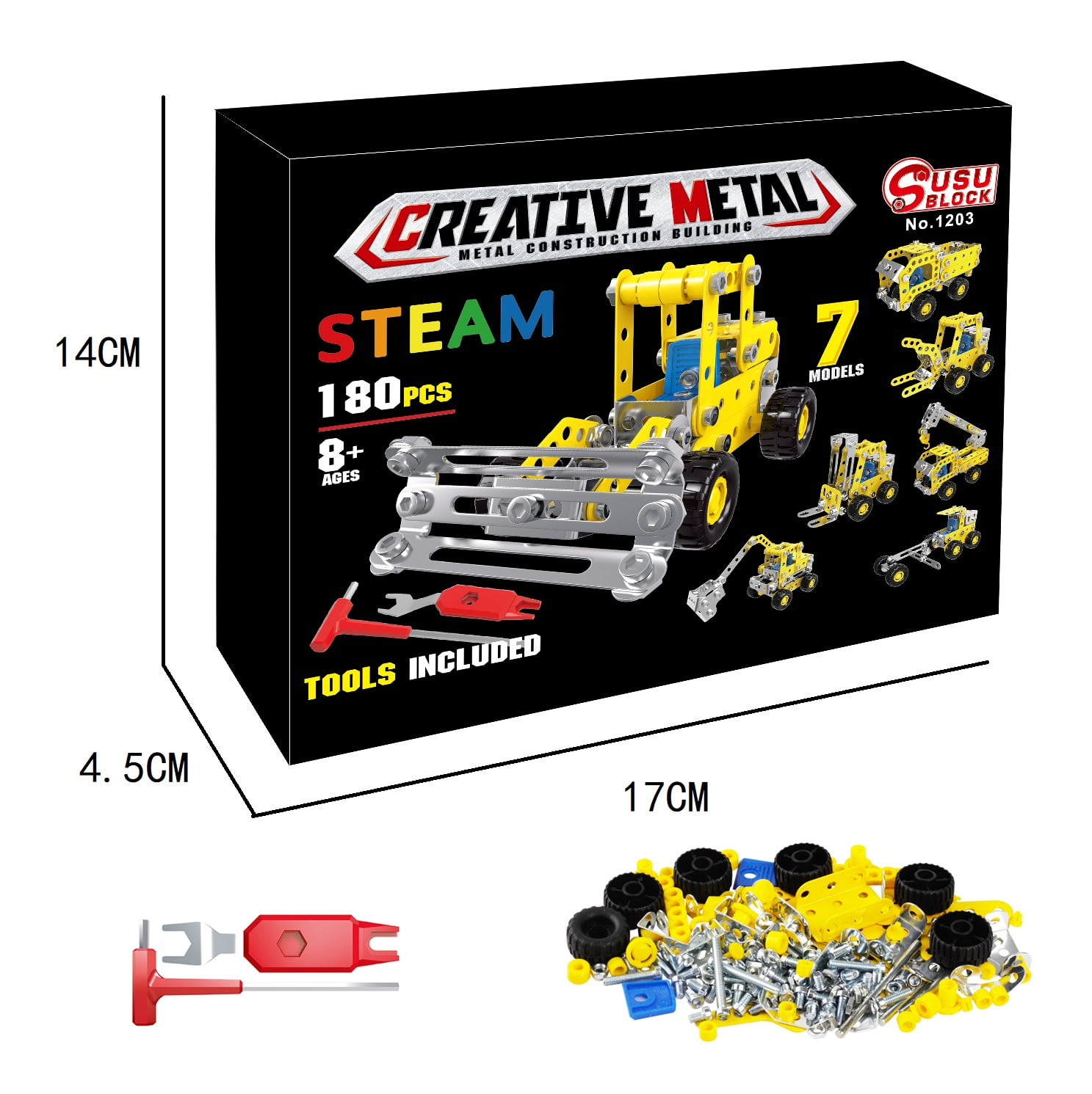 Creative DIY Assembly Variable Multi Shape Building Block Educational ...