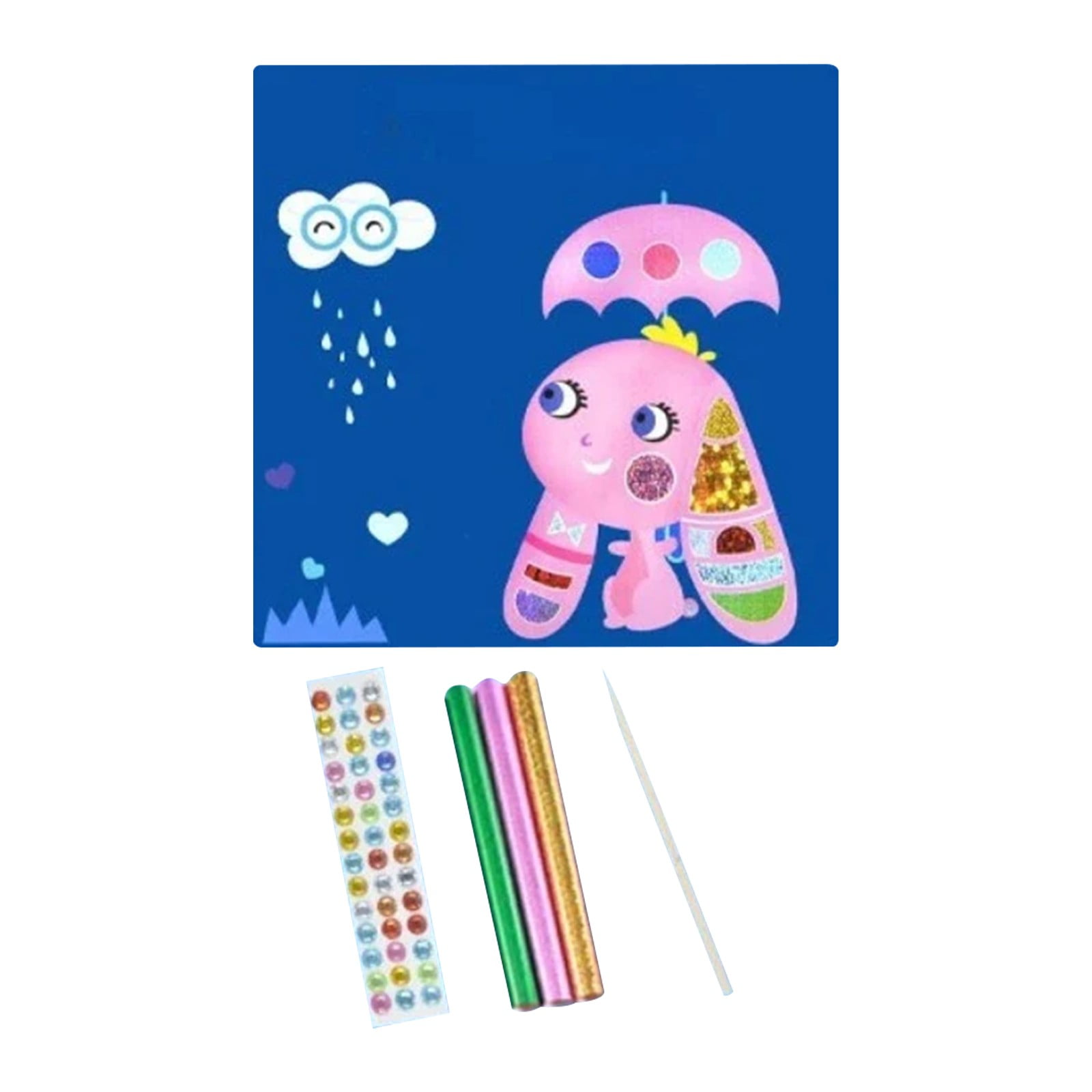 Creative DIY Foil Art Kit for Kids Fun and Educational Craft Set with ...