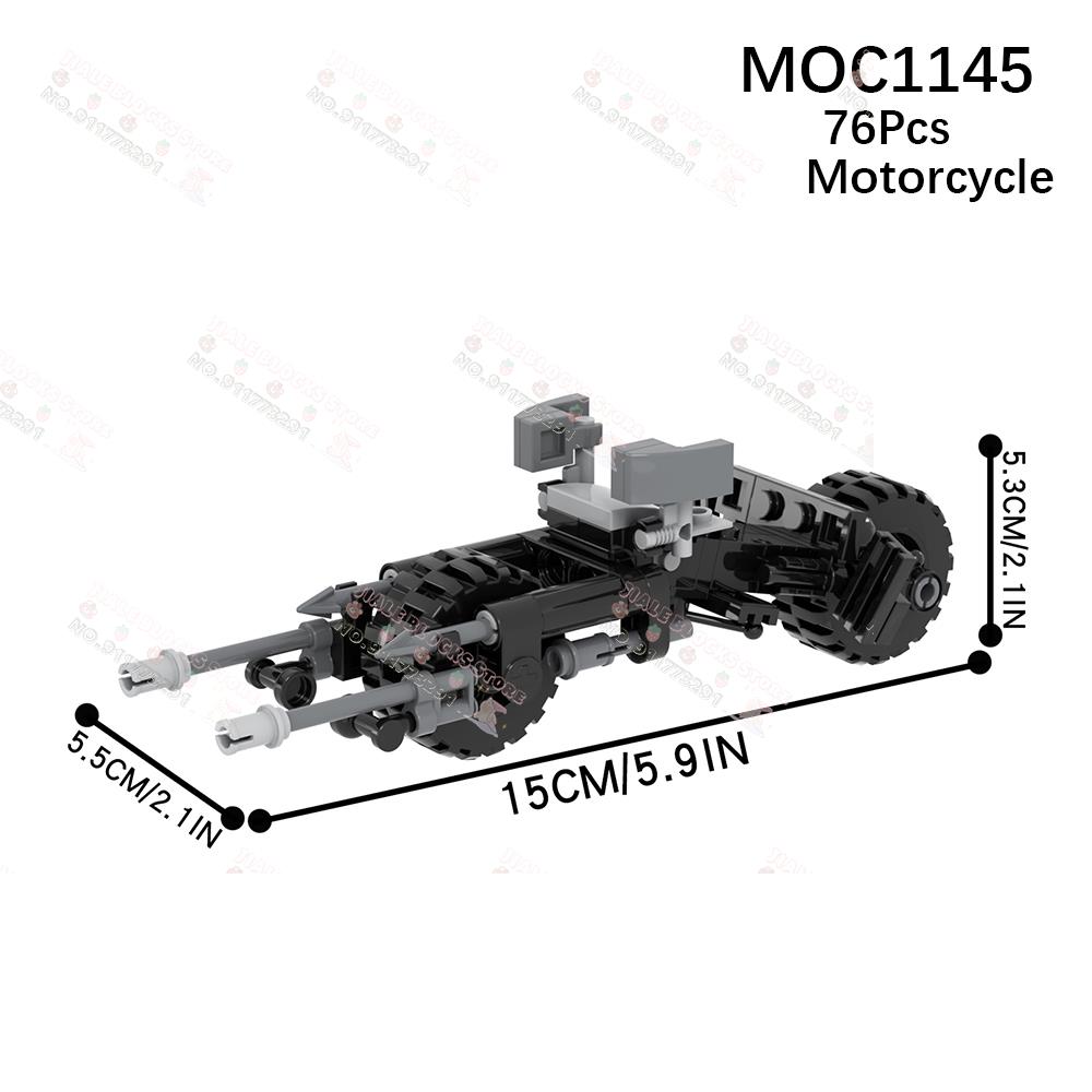 Creative Dark Knight Motorcycle Series MOC Building Blocks Movie Action ...