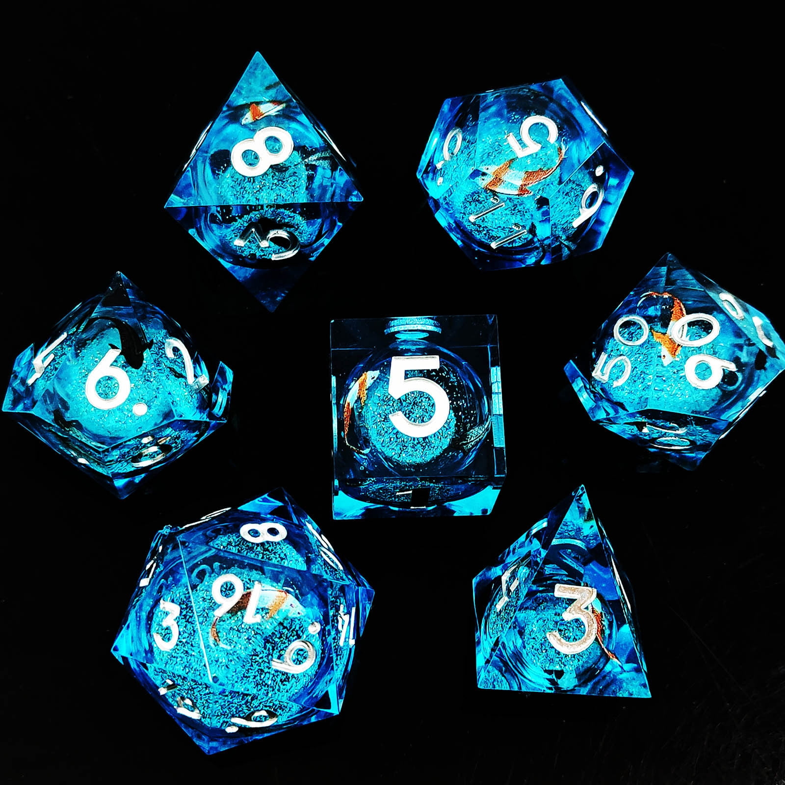 Creative Decal Quicksand DND Dice Set COC Running Group Board Game ...