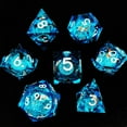Creative Decal Quicksand DND Dice Set COC Running Group Board Game Dungeons & Dragons Polyhedron ...