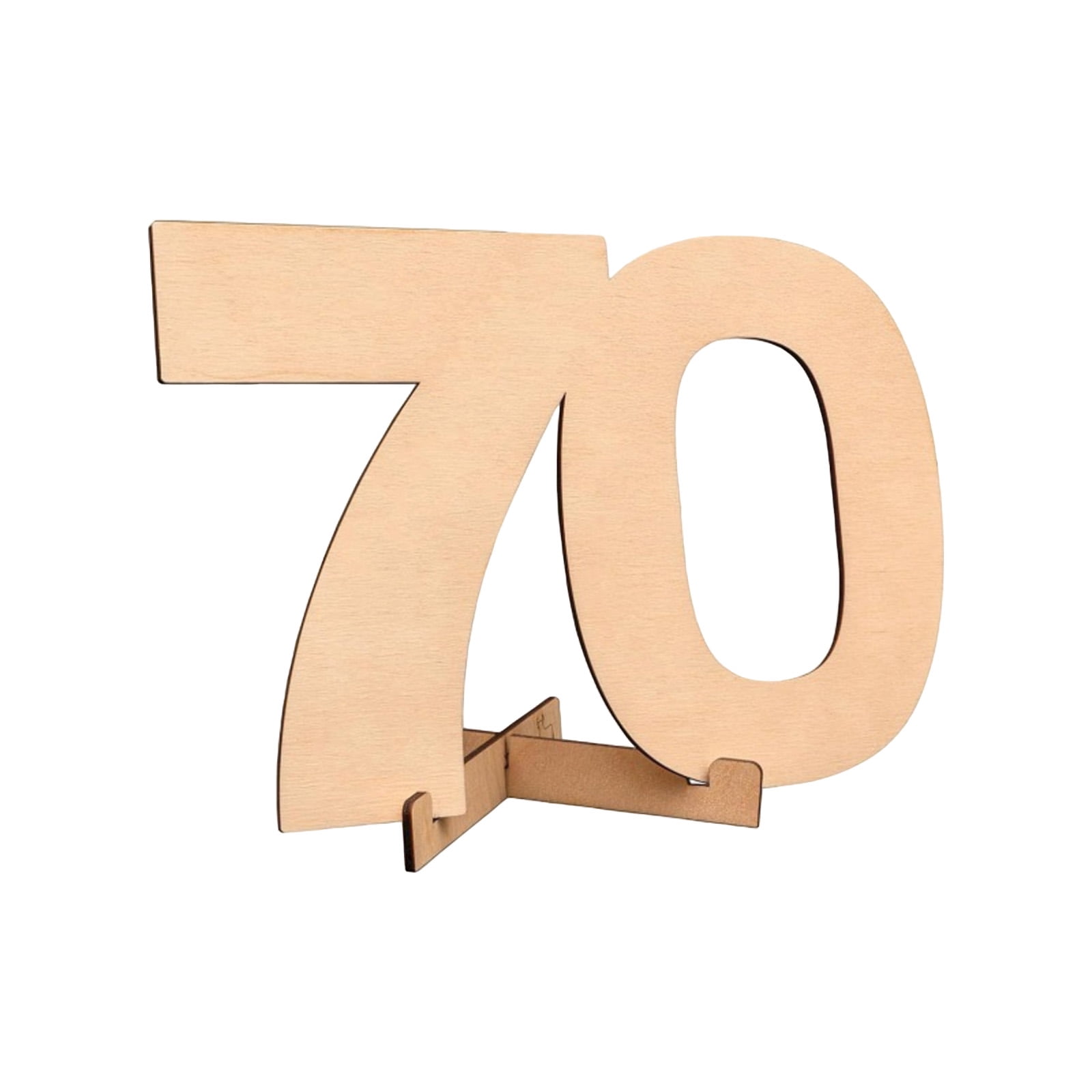 Creative Decorations Unfinished Wooden Letters - DIY Home Wall Decor ...