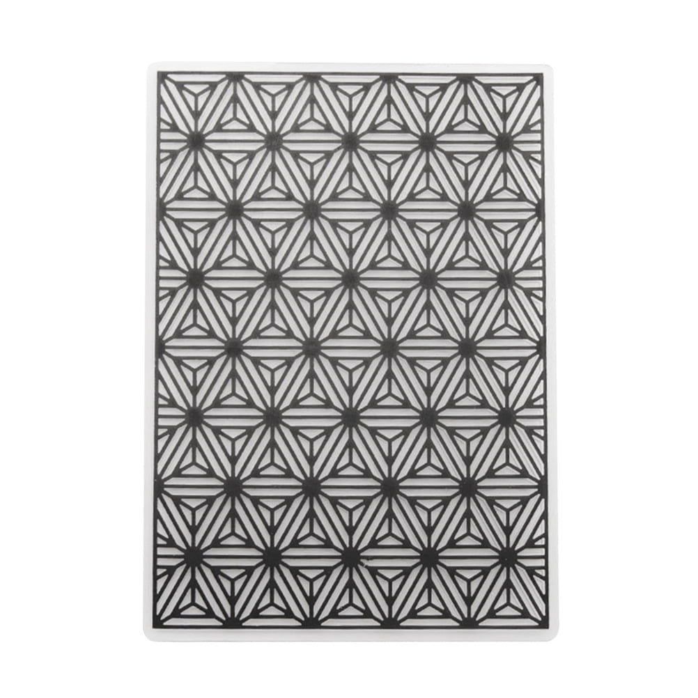 Creative Design DIY Bump Embossing Dies Plastic Template Stencil Folder ...