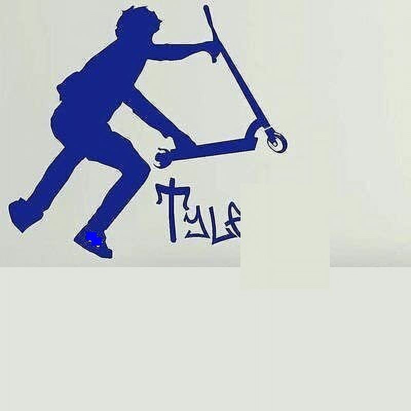 Creative Design Extra Large Personalised Stunt Scooter Creative Art PVC ...