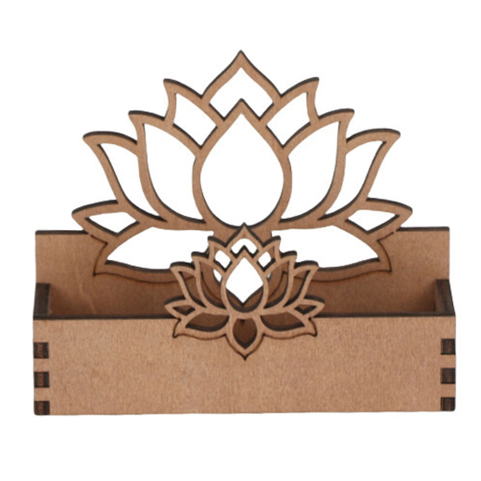 Creative Desktop Business Card Holder Wooden Display Stand for Tabletop ...