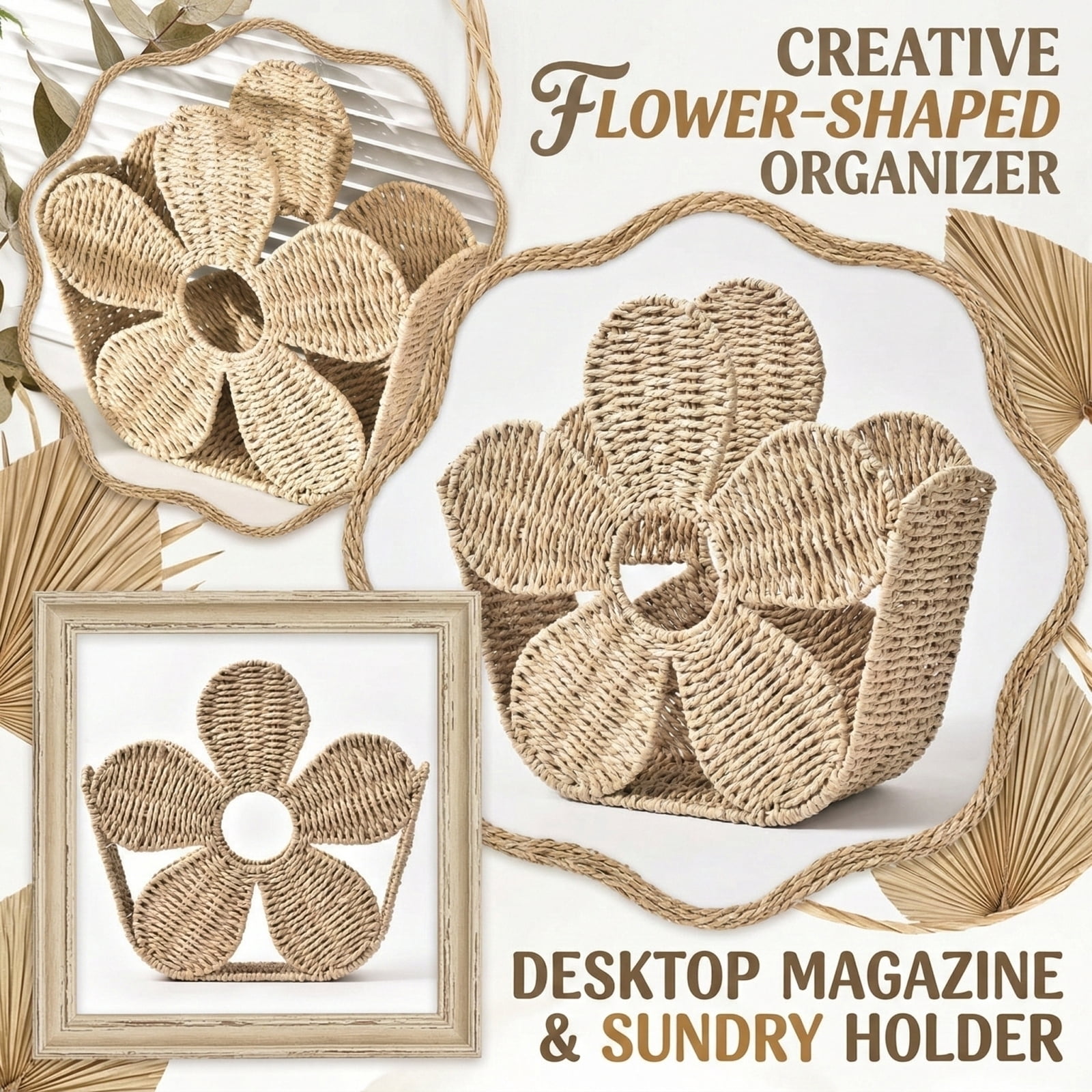 Creative Desktop Magazine Organizer Sundry Organizer Multi-Purpose ...