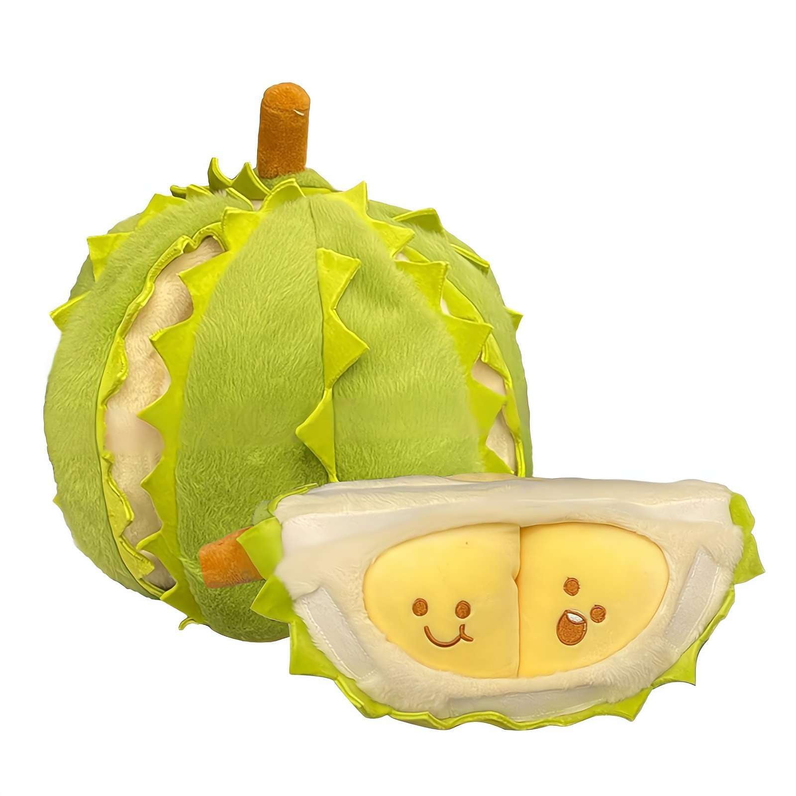 Creative Detachable Durian Plush Toy, Fruit Durian Plush Toy, Durian ...