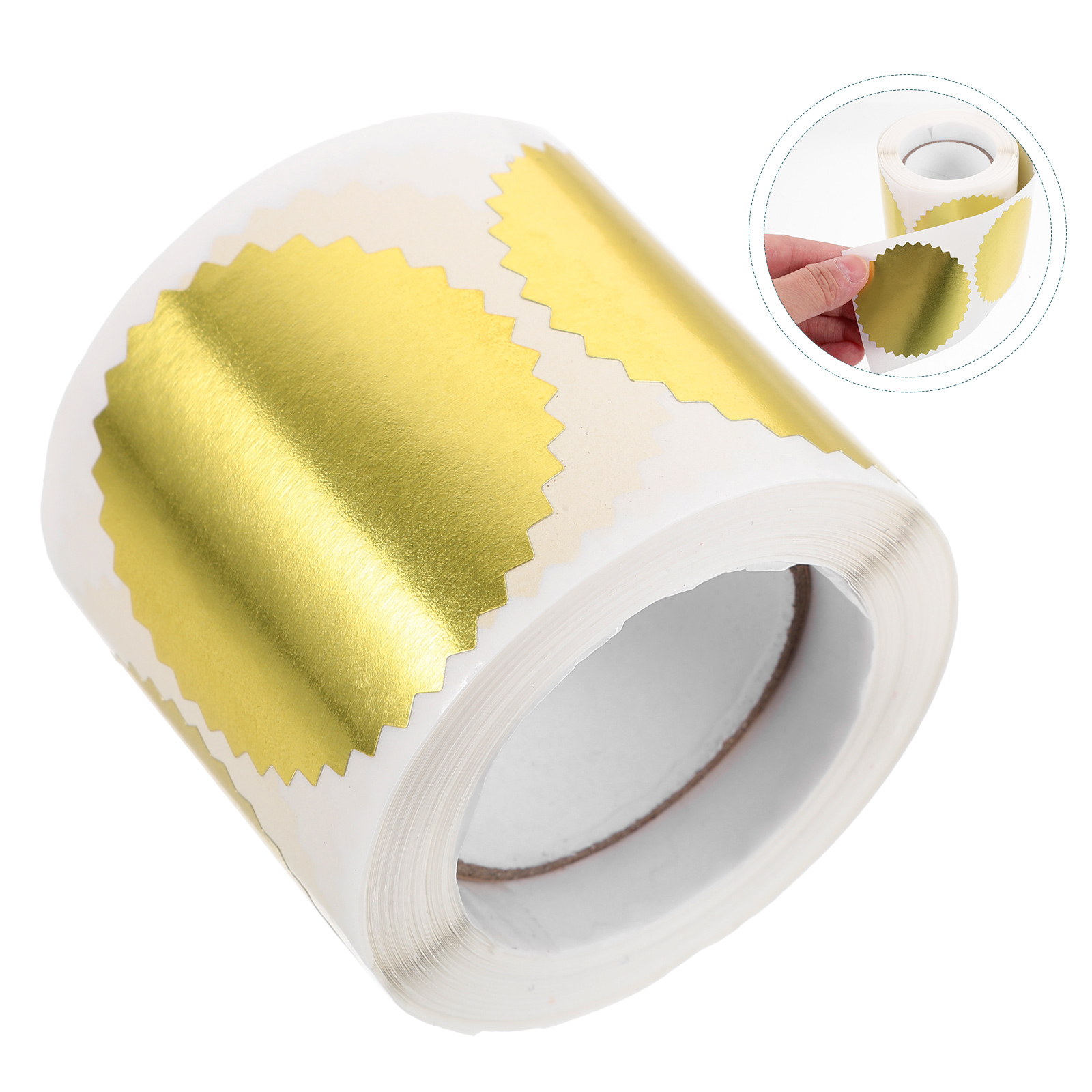 Creative Diploma Medals Stickers,1 Roll of Embossed Seals Graduation ...