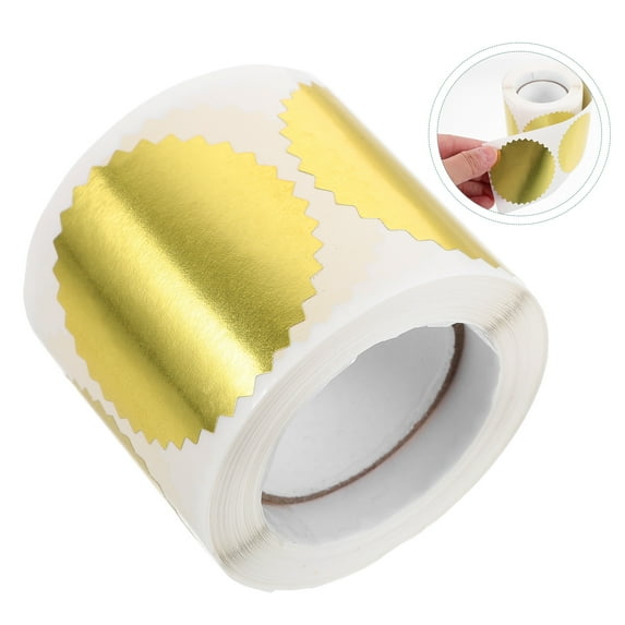 Creative Diploma Medals Stickers,1 Roll of Embossed Seals Graduation ...