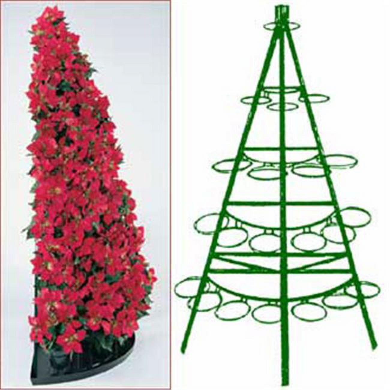 Creative Display Rack 101W 6 ft. Half Round Tree Rack - Walmart.com