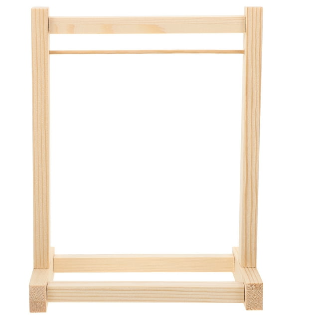 Creative Doll Clothes Wooden Hanging Rack Household Doll Clothing ...