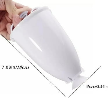 5L Manual Donut Depositor Dropper Dough Batter Dispenser Hopper Maker ...