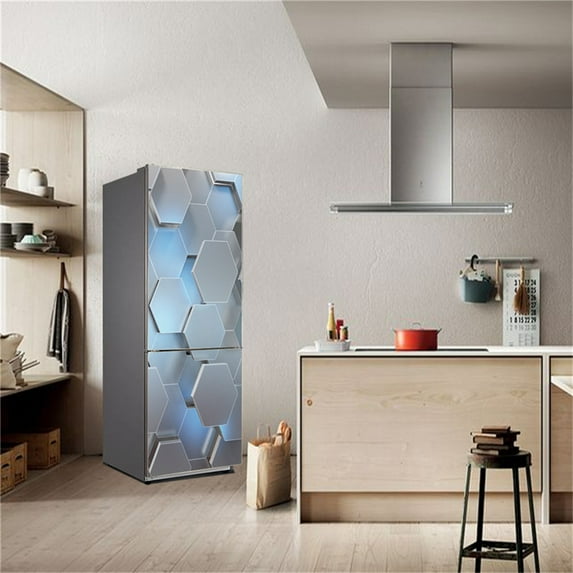 Creative Door Sticker For Fridge Self-adhesive Single Double ...