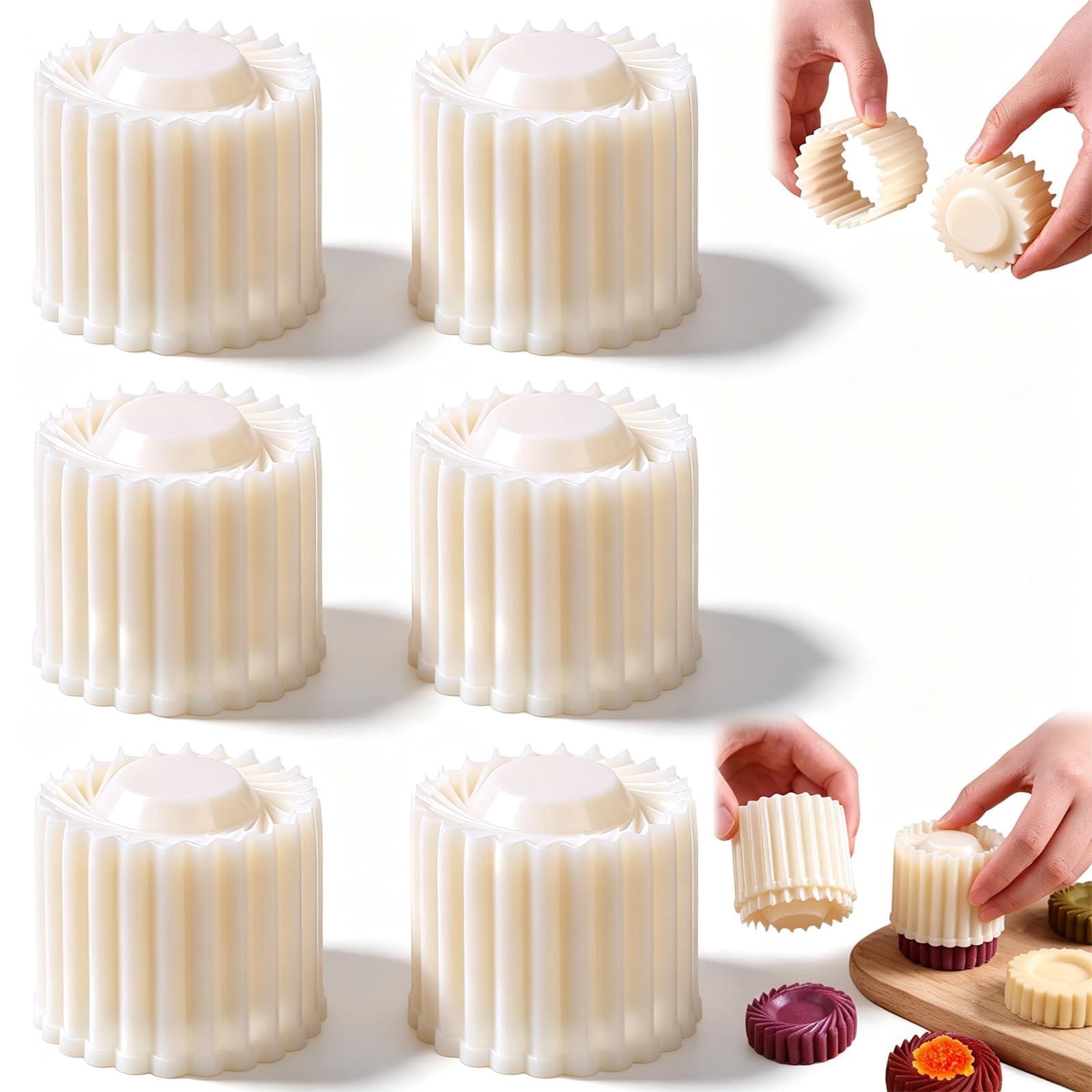 Creative Double-Ended Pastry Mold, 2027 New 2-Pattern Design with ...