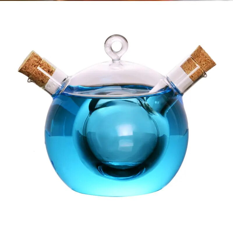 Creative Double Tube Glass Cup Transparent Mandarin Duck Martini ...