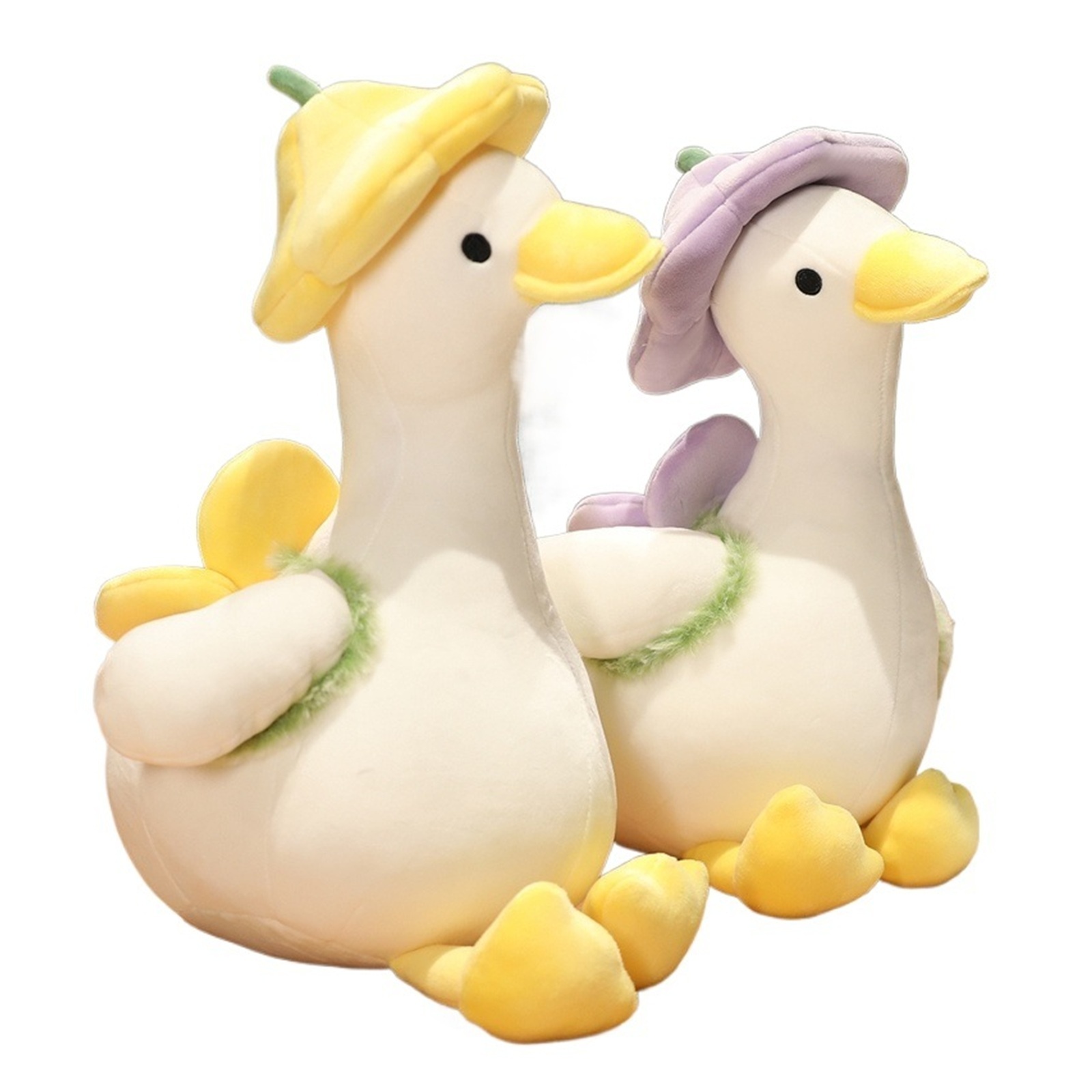 Creative Duck Doll, Flower Duck Plush Toy, Stuffed Animal Plush Toy ...