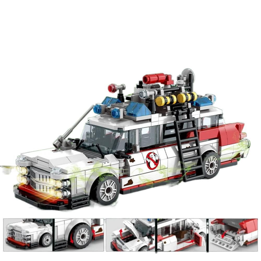 Creative ECTO-1 Vehicle Technical Building Blocks Racing Car Model Car ...