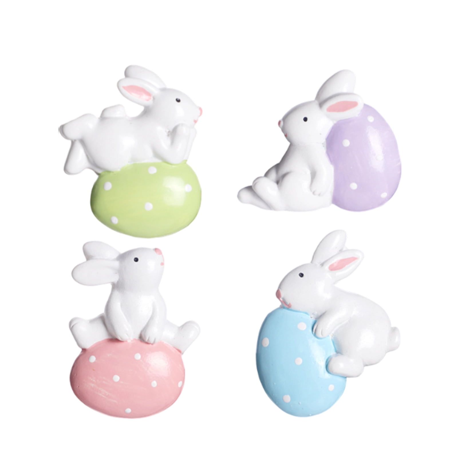 Creative Easter Decorations Set of 4, Resin Refrigerator Magnets and ...
