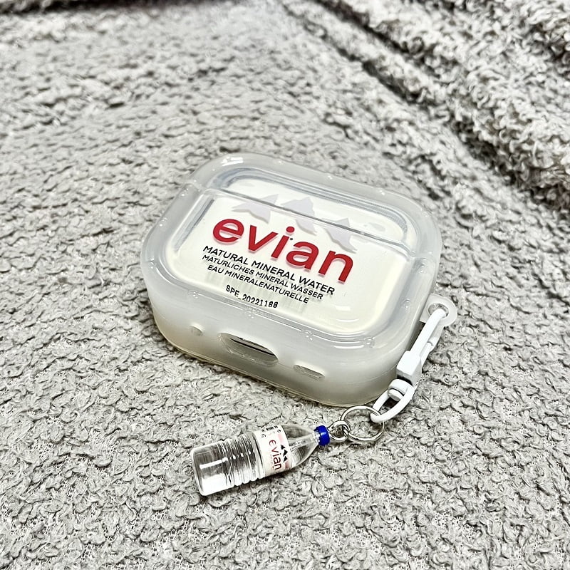 Creative Evian Mineral Water Design Airpods Case Compatible with ...