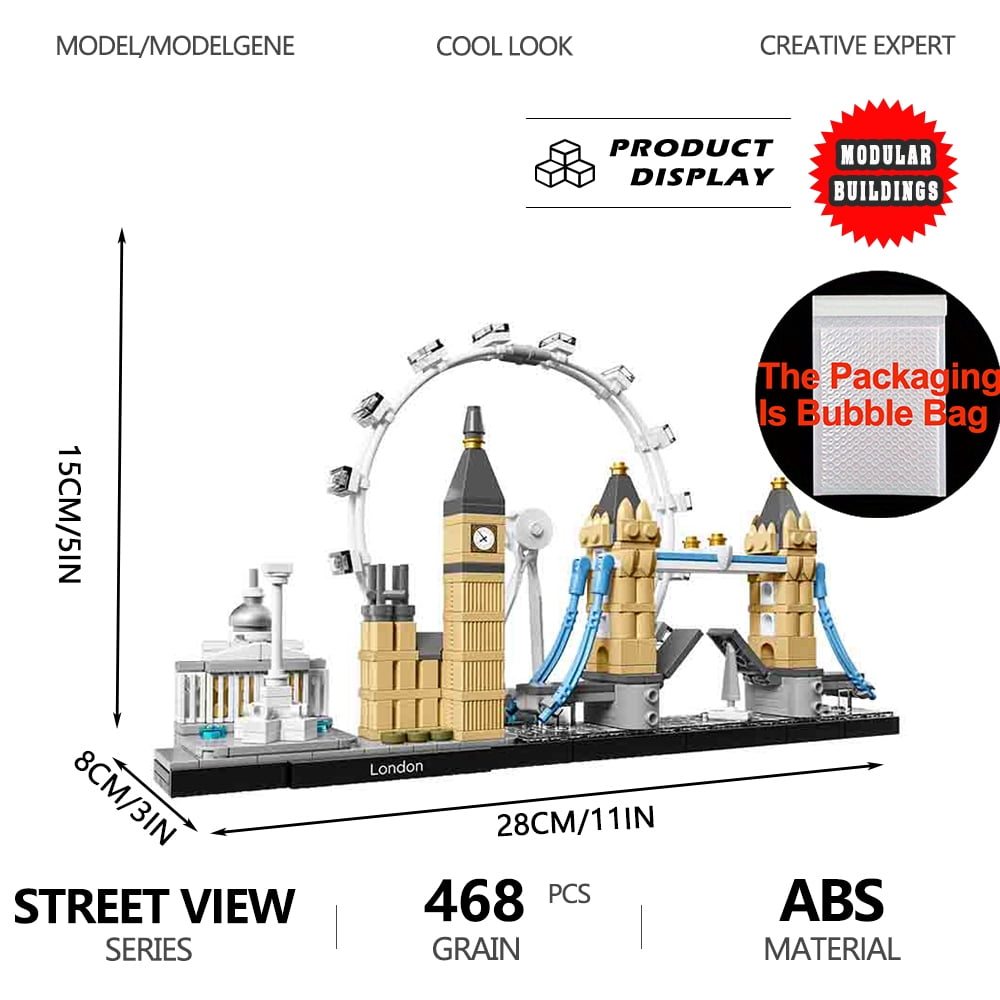 Creative Expert Landmark Building Model MOC Chicago Model City House ...