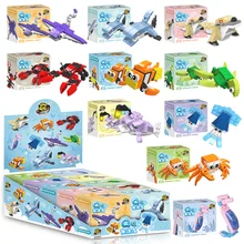 Creative Expert Mini Insects Animal Model Building Block Butterfly ...