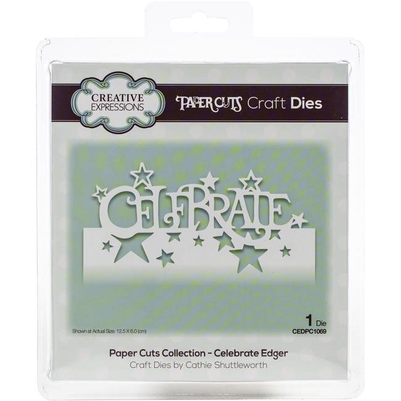 Creative Expressions CEDPC069 Paper Cuts Edger Craft Dies, Celebrate ...