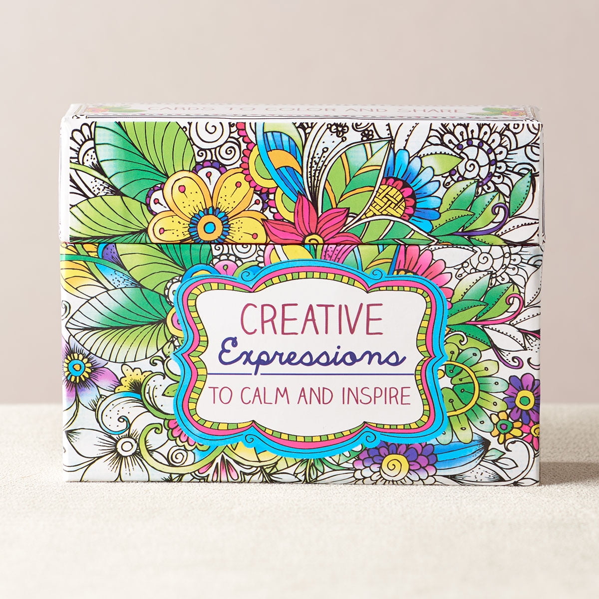 Creative Expressions Coloring Cards - Walmart.com