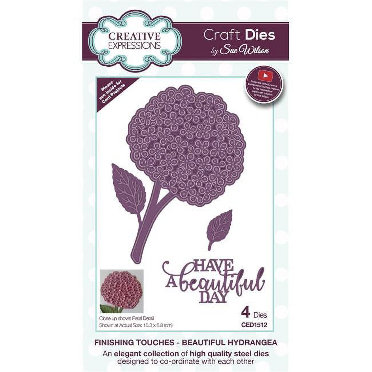 Creative Expressions Craft Dies By Sue Wilson-Beautiful Hydrangea ...