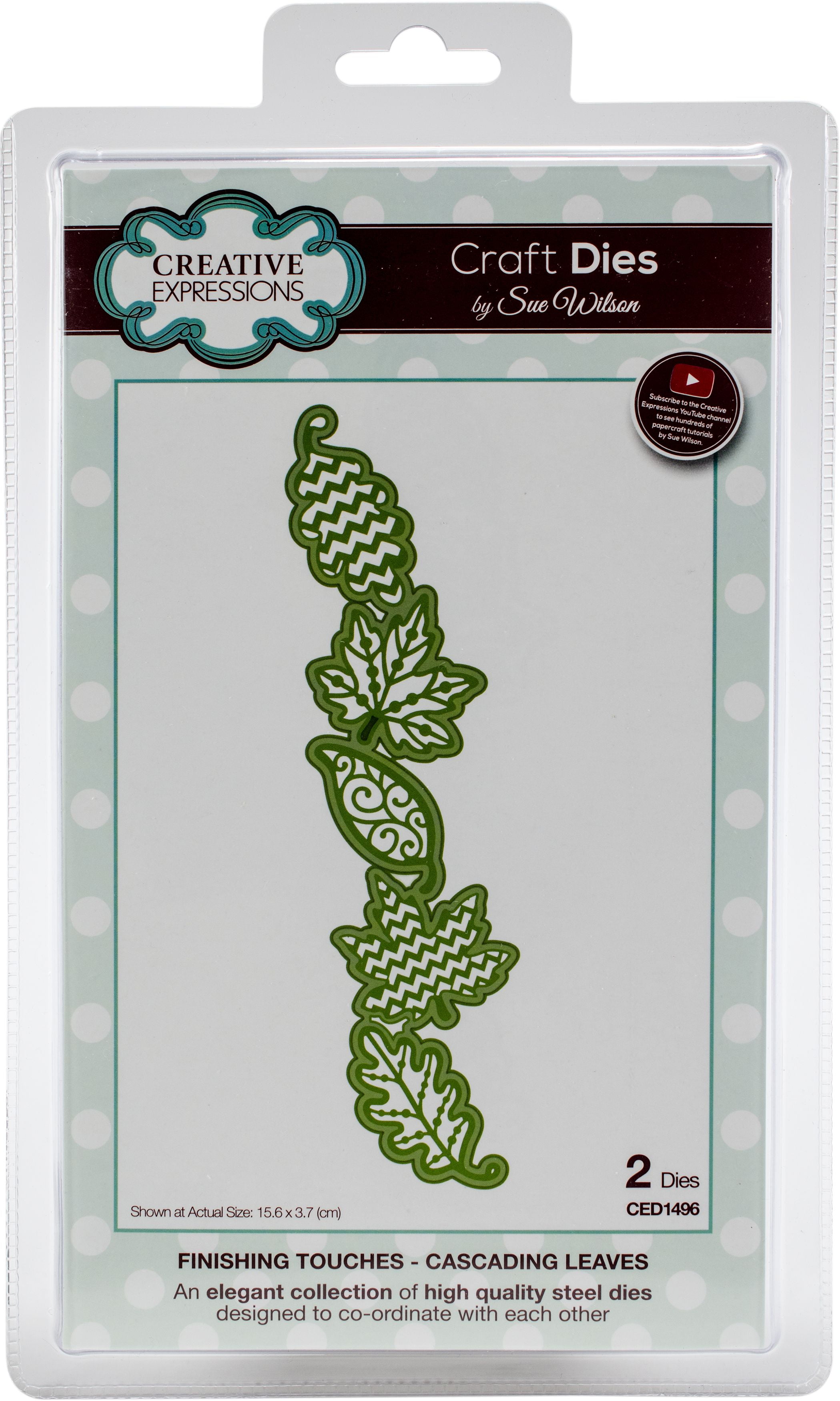 Creative Expressions Craft Dies By Sue Wilson-Cascading Leaves ...