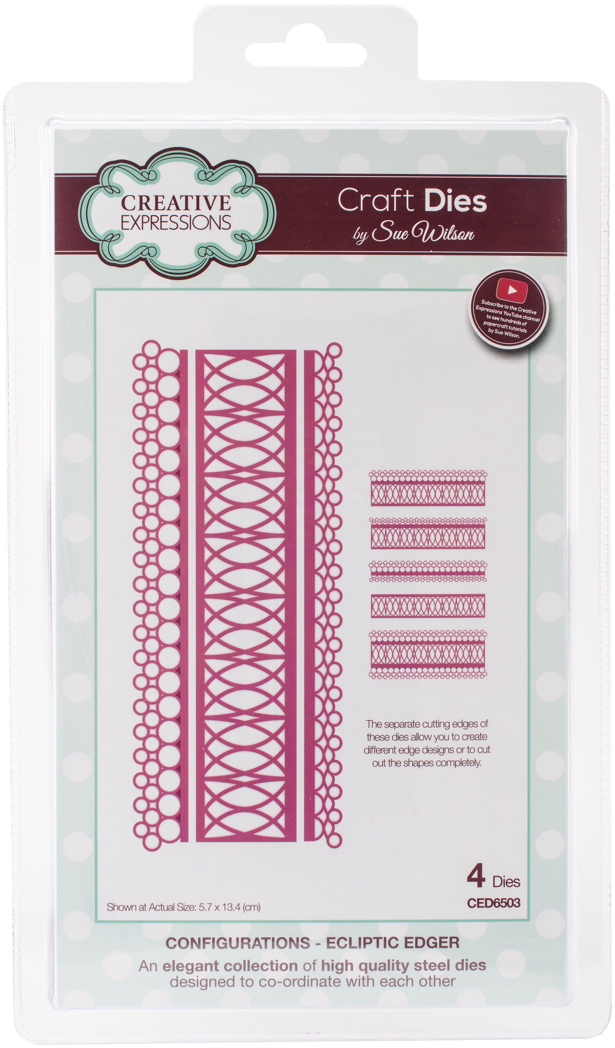 Creative Expressions Craft Dies By Sue Wilson-Configurations-Ecliptic ...
