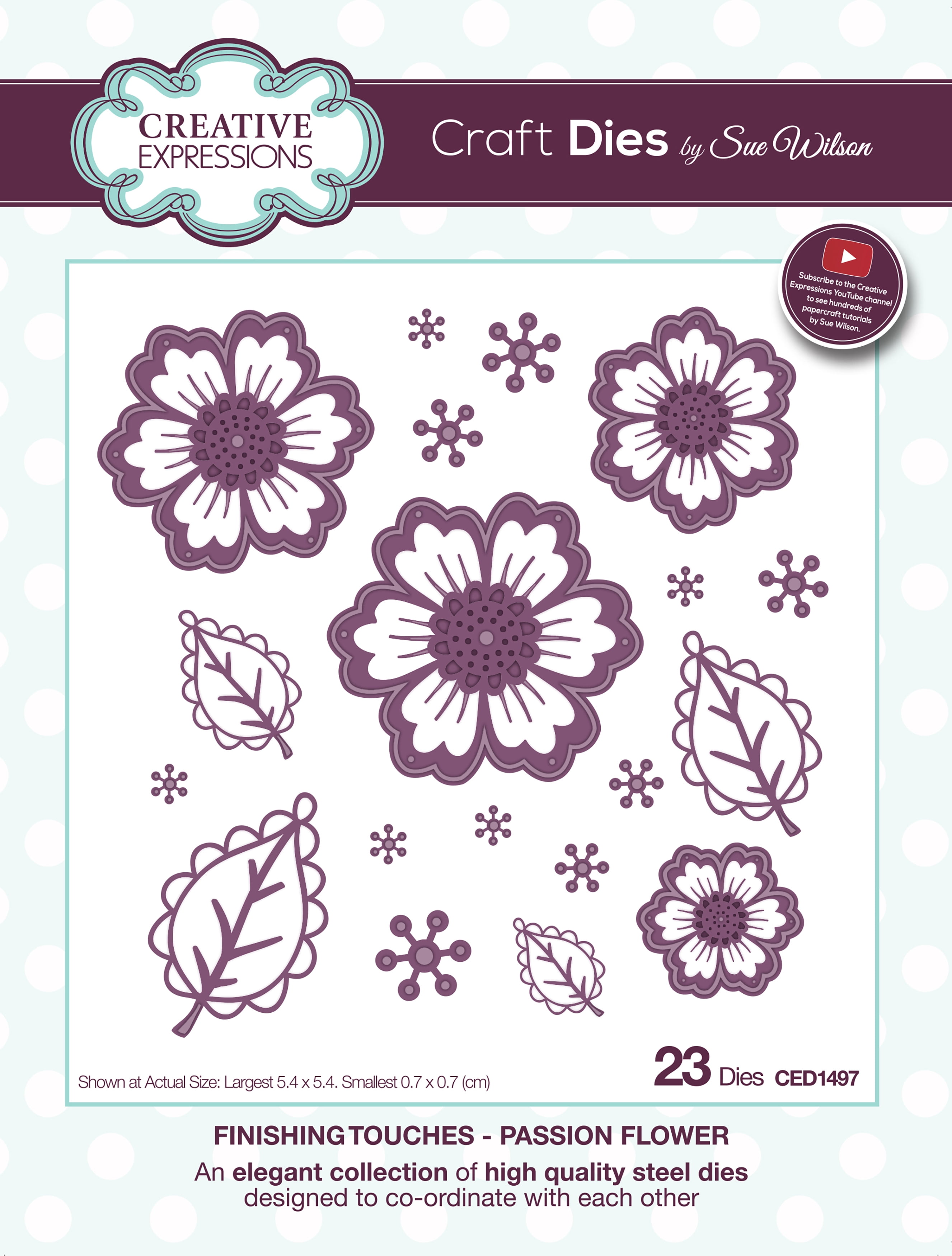 Creative Expressions Craft Dies By Sue Wilson-Finishing Touches-Passion ...