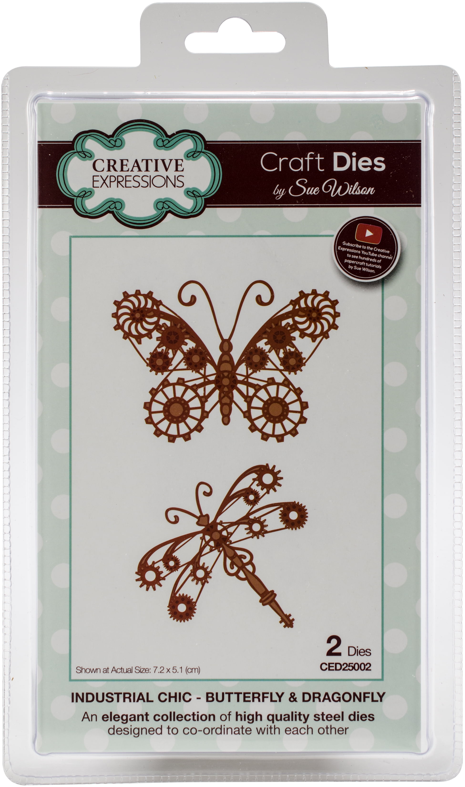 Creative Expressions Craft Dies By Sue Wilson-Industrial Chic-Butterfly ...