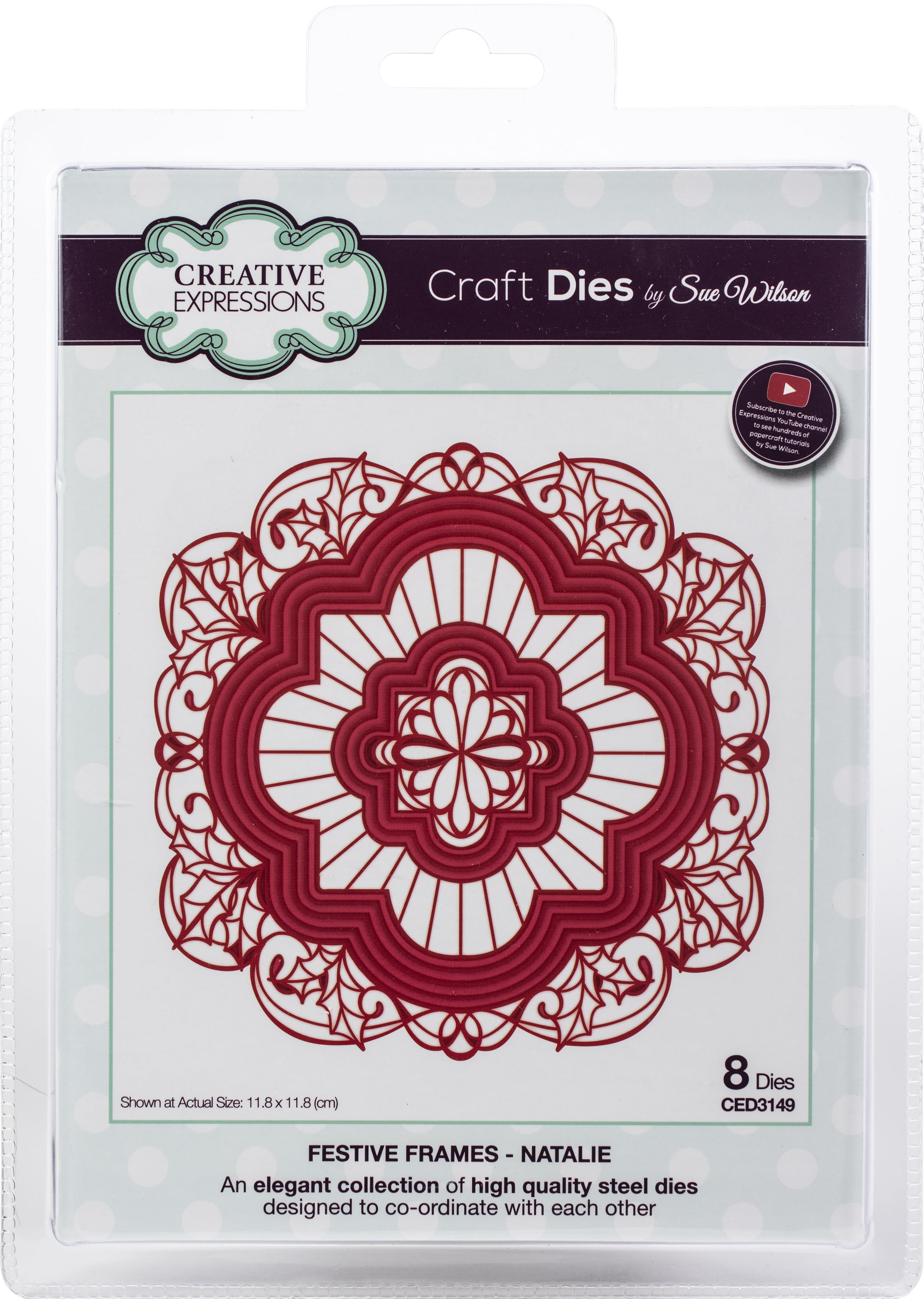Creative Expressions Festive Craft Dies By Sue Wilson-Natalie Frame ...