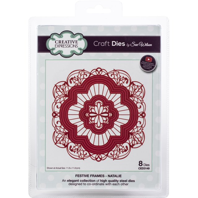 Creative Expressions Festive Craft Dies By Sue Wilson-Natalie Frame ...