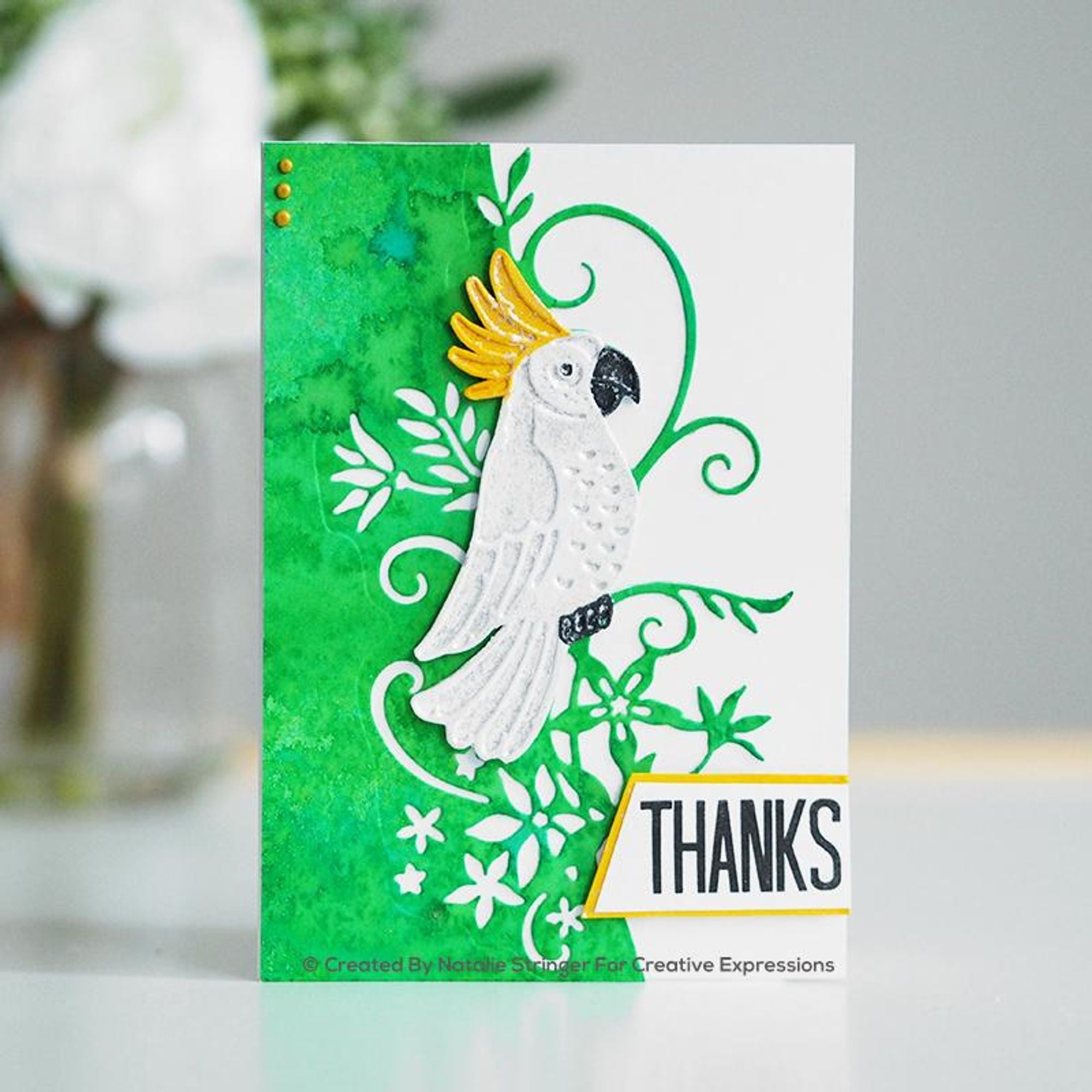 Creative Expressions Paper Cuts Edger Charming Parrot Craft Die ...