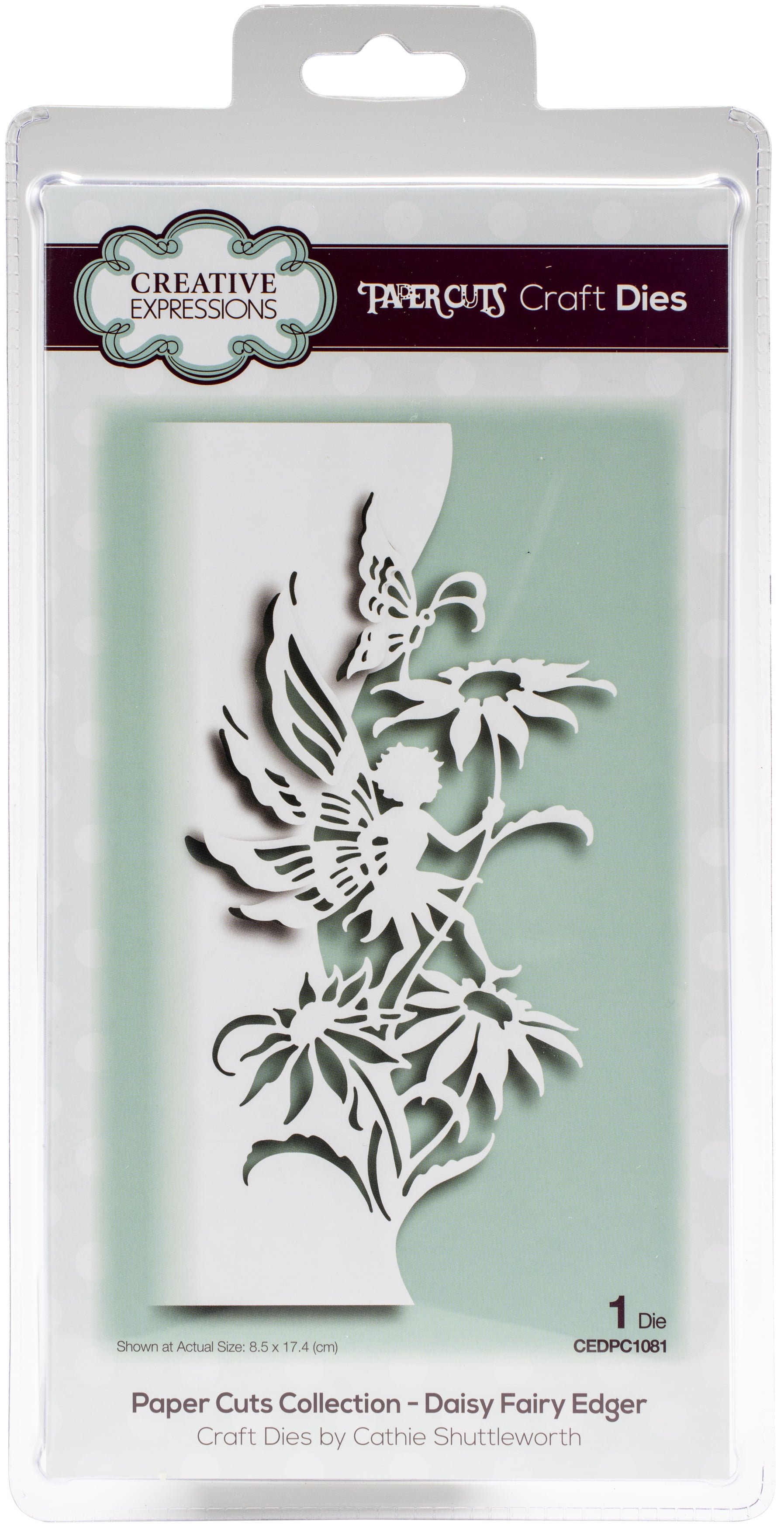 Creative Expressions Paper Cuts Edger Craft Dies-Daisy Fairy - Walmart.com