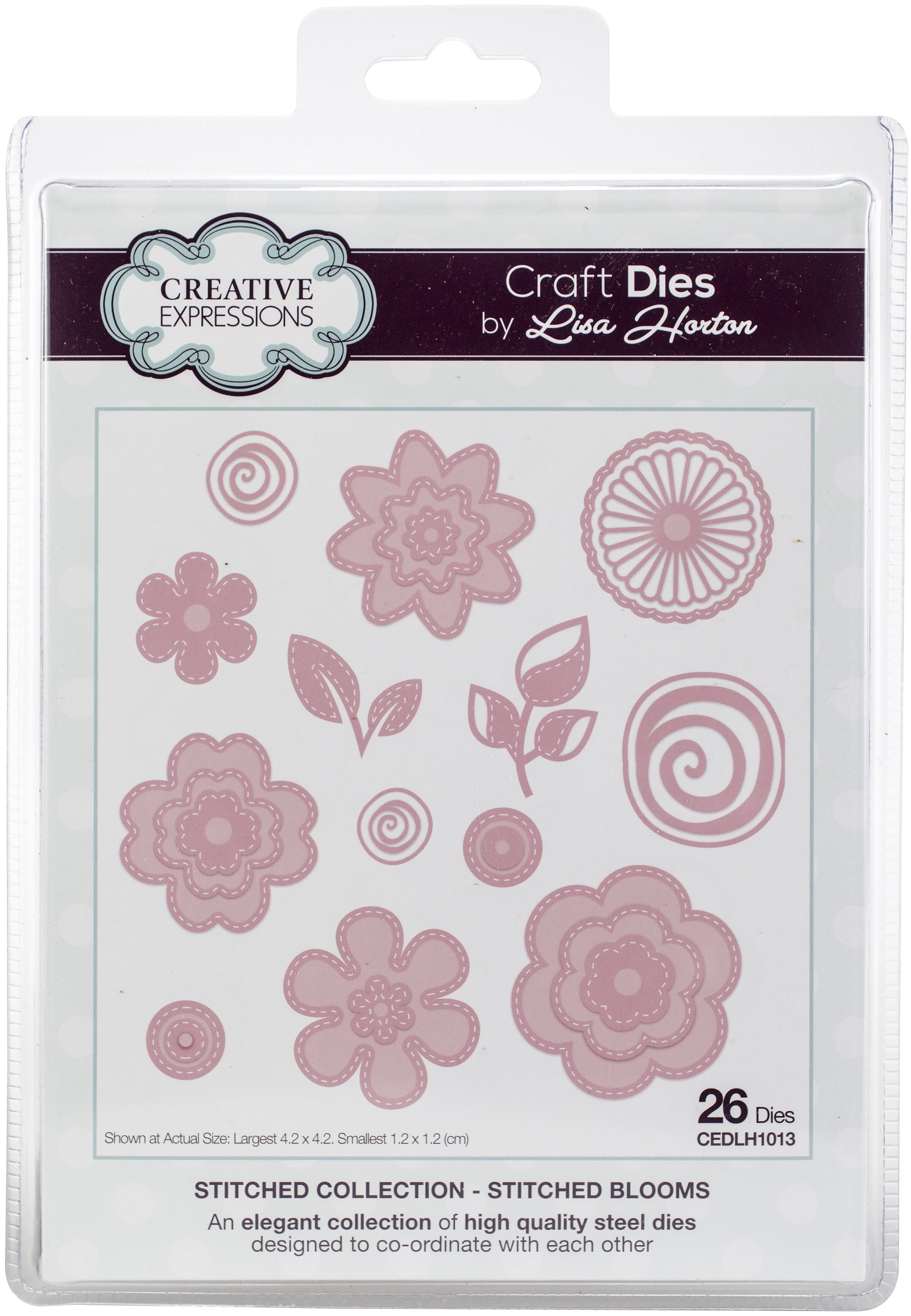 Creative Expressions Stitched Craft Dies By Lisa Horton-Blooms ...