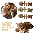 Creative Fish Bone cat Toy, cat Teeth Cleaning, cat Mint Chewing Stick ...