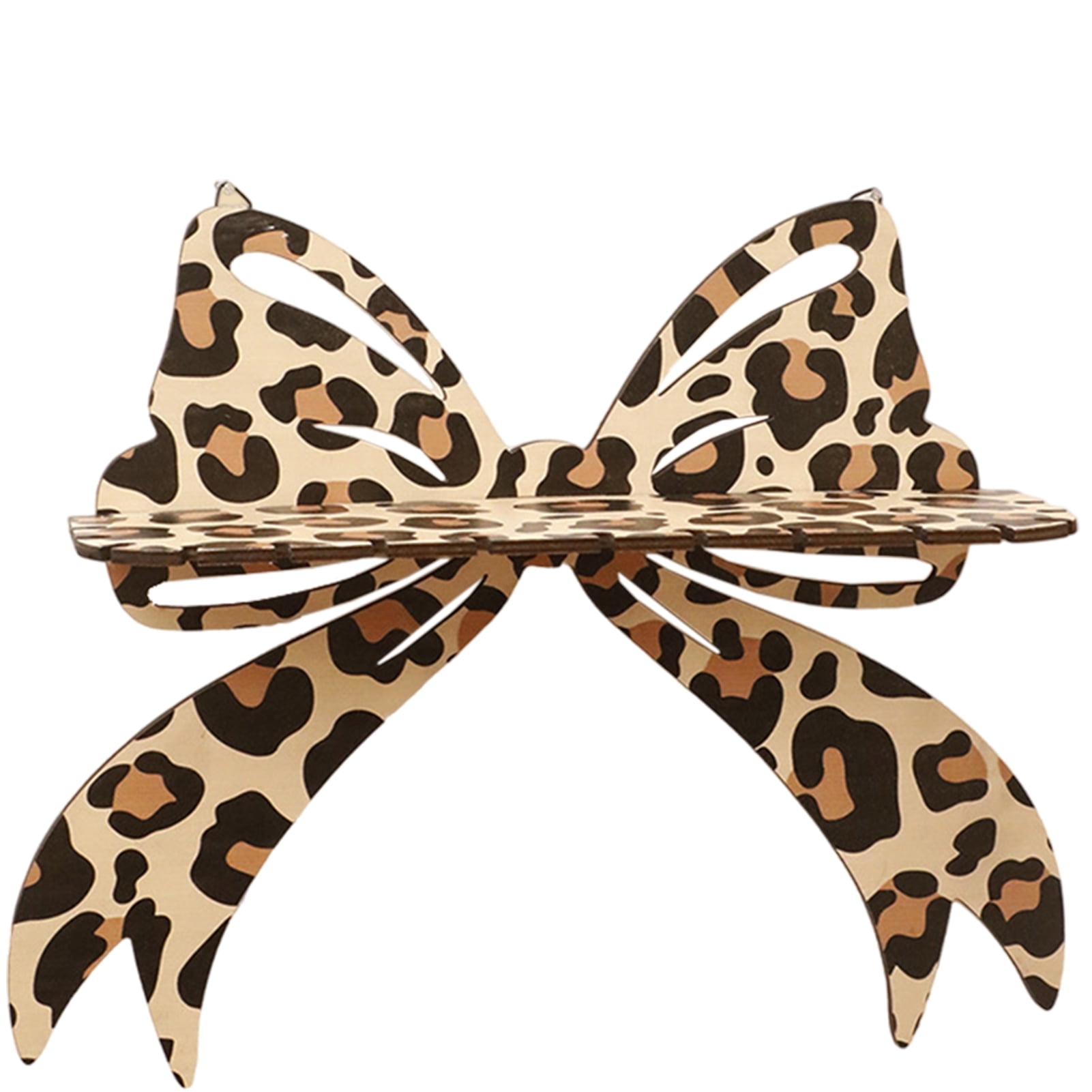 Creative Floating Rack, Bow Floating Shelves Wooden Wall Shelves, Wall ...