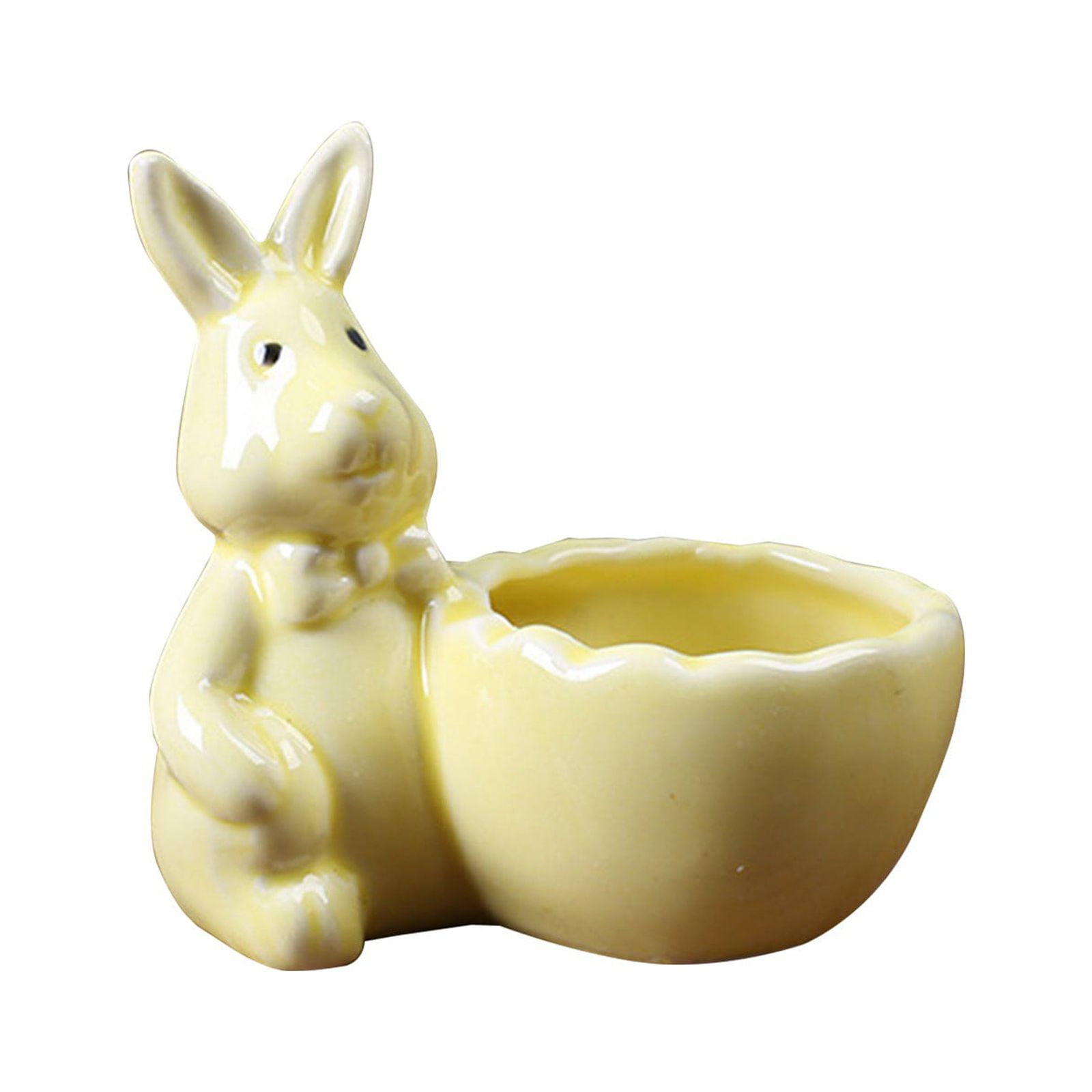 Creative Flower Pot Easter Rabbit Mini Ceramic Pots Thumb Flower Pots ...