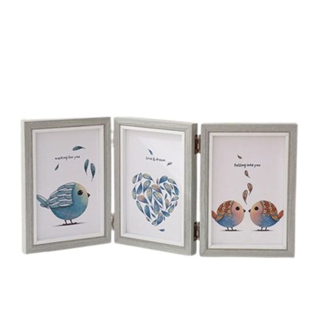 Creative Foldable Hinge Photo Frame Rectangular Double/Triple ...