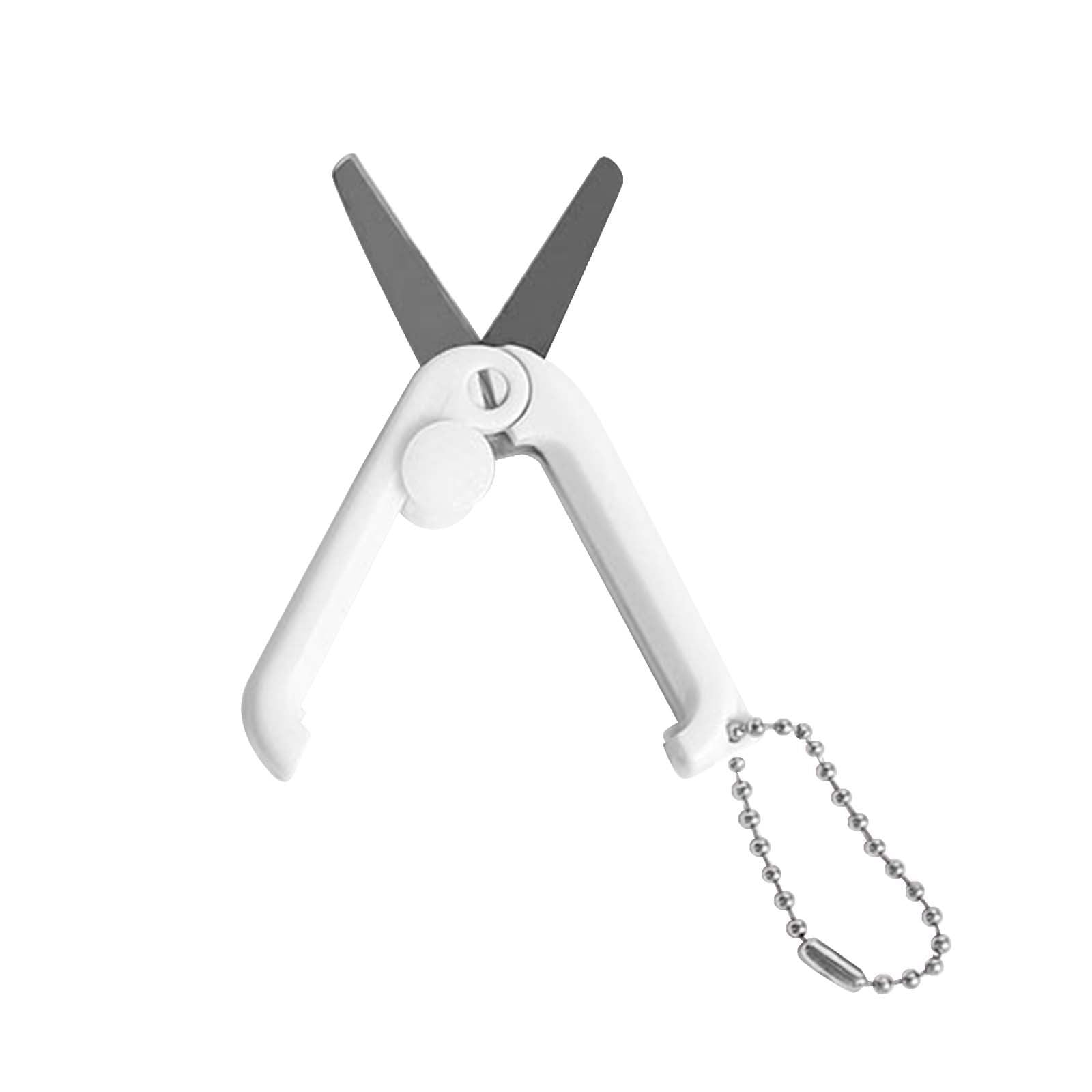 Creative Foldable Mini Scissors Multifunctional Lock Mechanism Cute ...
