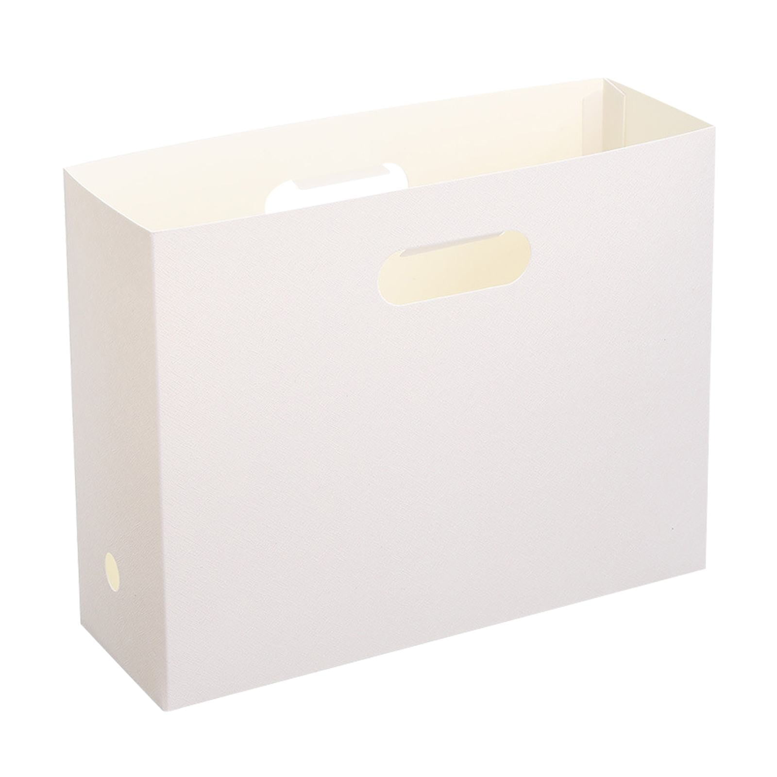 Creative Folding Book Stand Box - Desktop File Organizer with Storage ...