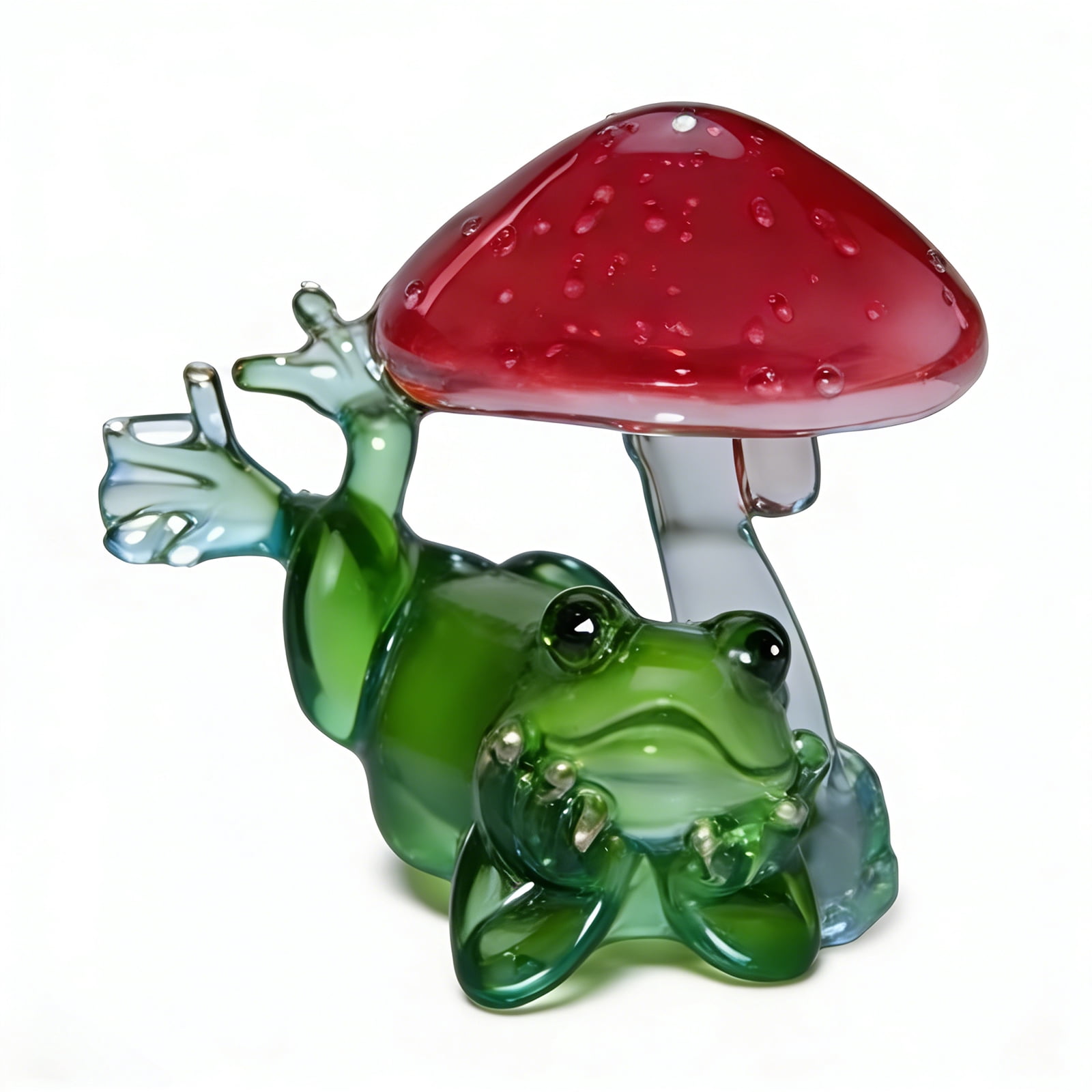 Creative Frogs Figurine Decors Frogs Sculpture Statue Collectibles ...