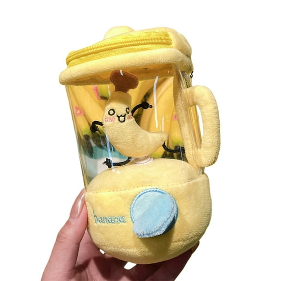 Creative Fruit Blender Plush Toy, Interactive Pull-String Juicer ...