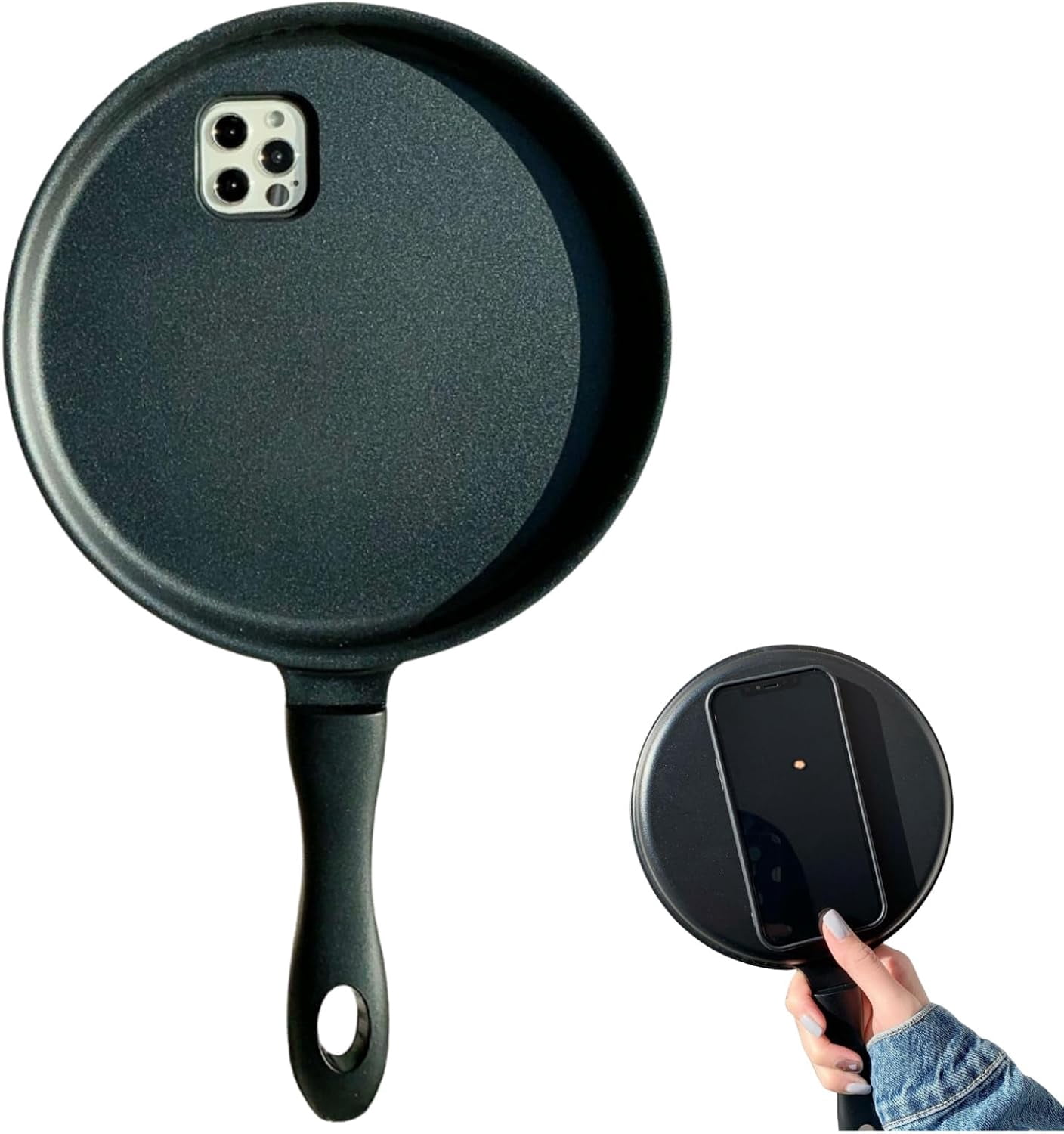 Creative Frying Pan Phone Case, Saucepan Case for iPhone 16/15/14/13/12 ...