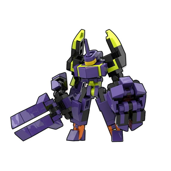 Creative Fun Deformation Mini Combat Robot Building Blocks MOC ...